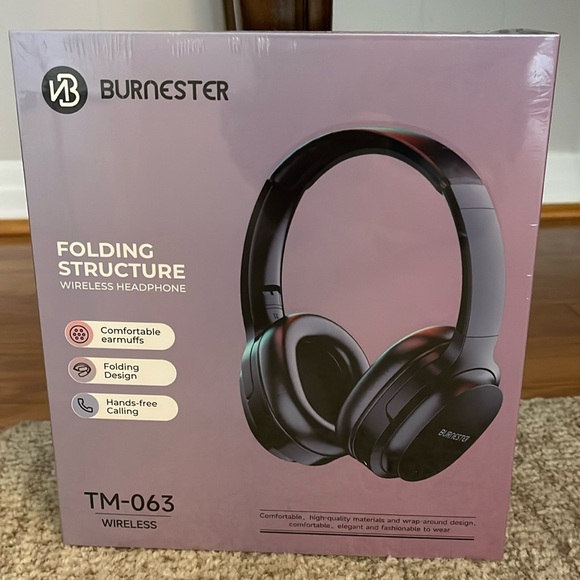 Burnester | Headphones | Burnester Tm63 Wireless Headphones | Poshmark